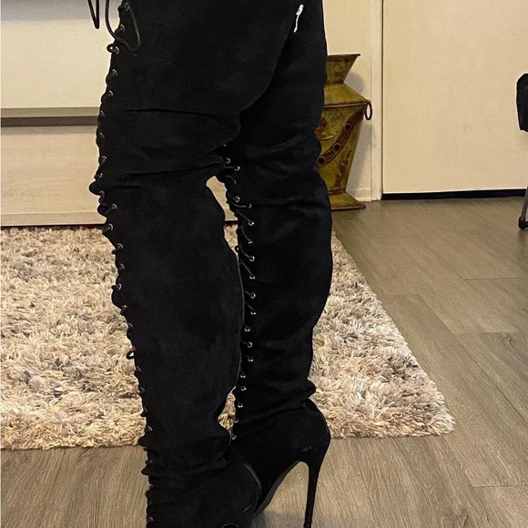 new envy | Shoes | Anastacia Thigh High Boots | Poshmark